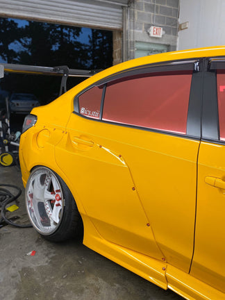 Vulcan Red | Red Chrome Mirror Window Tint Film For Cars – Omnique