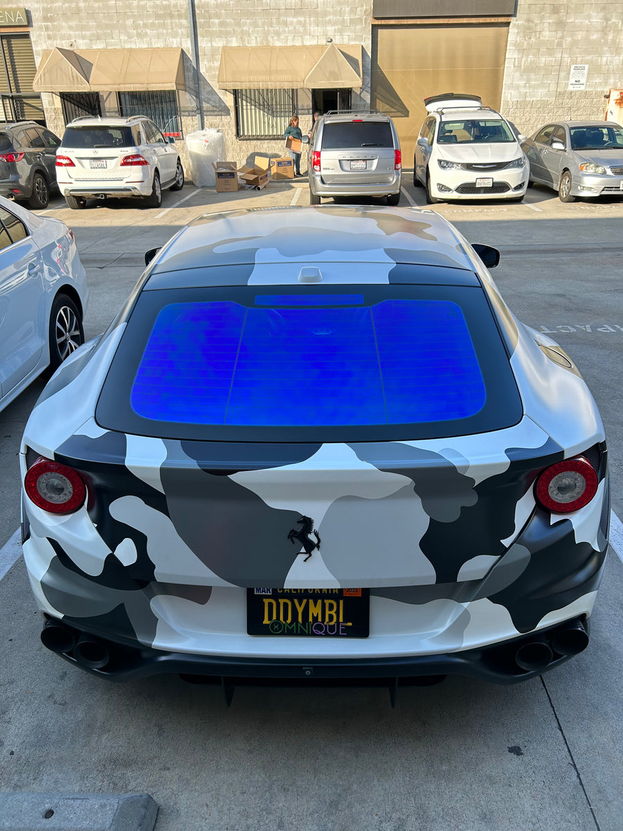 Zircon | Blue/Turquoise Ceramic Color Shift Window Tint For Cars – Omnique